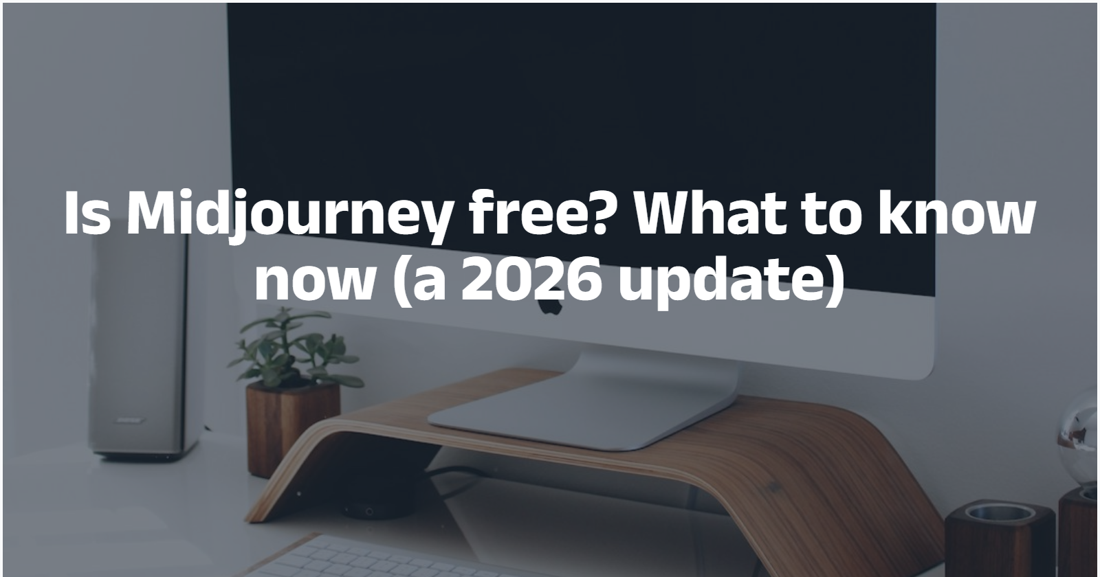 Midjourney est-il gratuit ? Ce qu’il faut savoir maintenant (mise à jour 2026) - CometAPI - Tous ...